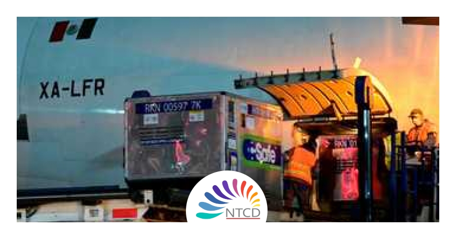 Recibe México 1.2 millones de vacunas AstraZeneca - NTCD Noticias