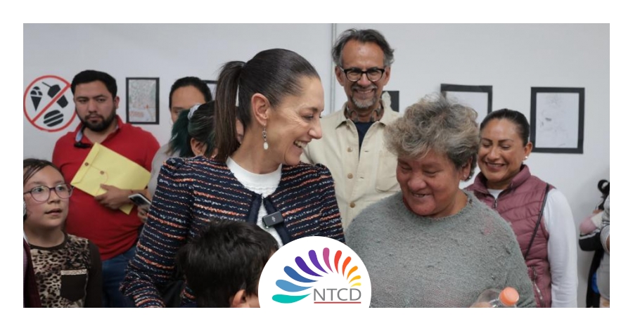 Claudia Sheinbaum Renombra PILARES en Honor de David Cervantes Peredo ...