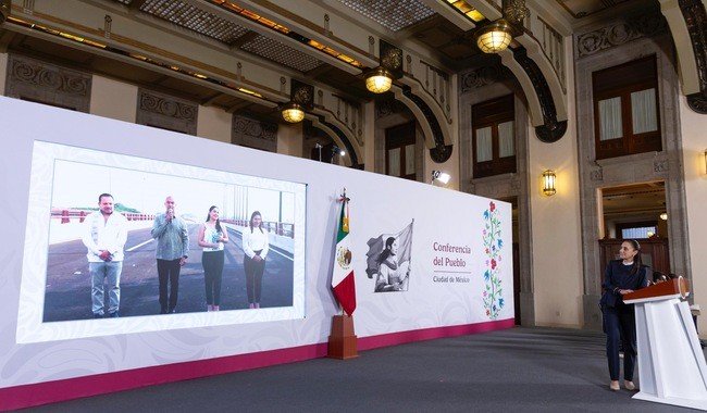 Sheinbaum inaugura Paso Superior Ferroviario en Colima; ahorrará hasta ...