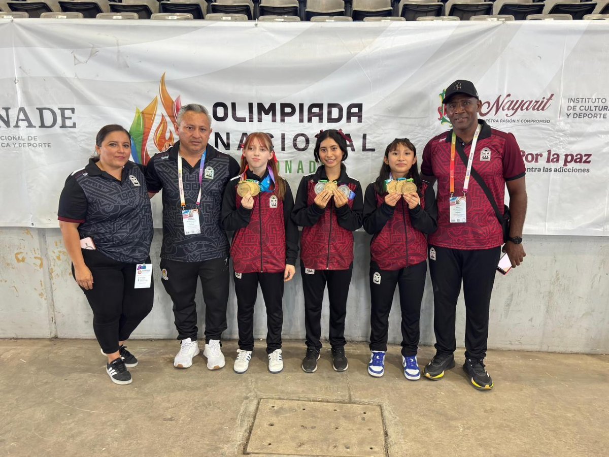Quintana Roo arrasa en pesas de la Olimpiada Nacional CONADE 2026 con ...