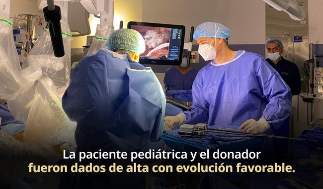 México realiza primer trasplante hepático con robot Da Vinci en Centro ...